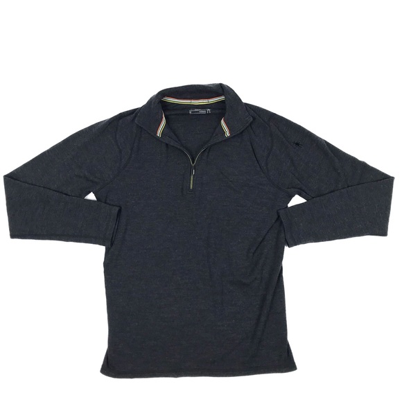 Smartwool | Shirts | Smartwool 25 Merino Base Layer 4 Zip | Poshmark